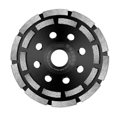 Cina Doppia fila Diamond Grinding Cup Wheel, Diamond Grinding Wheel a 4 pollici a 5 pollici in vendita