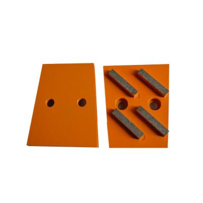 Cina 4 segmento Diamond Grinding Tools Wedge Block per il pavimento granito/di terrazzo in vendita