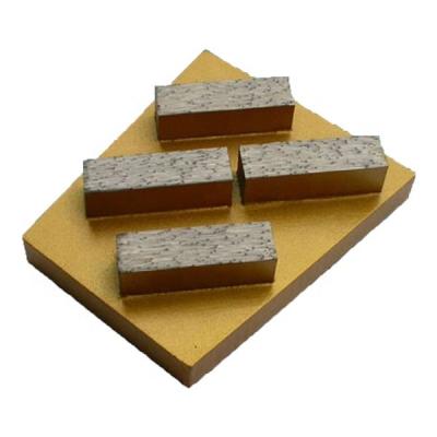 China Grueso de Diamond Grinding Block 8m m del trapezoide con segmentos de la barra en venta
