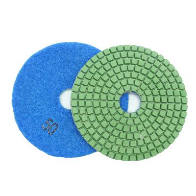 Cina 210mm a 4 pollici Diamond Metal Abrasive Polishing Pad 100# 120# 140# 160# in vendita