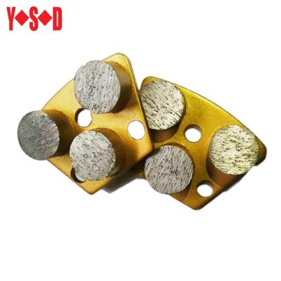 China Ranja 30 o segmento de lustro concreto do cilindro de Diamond Grinding Tools With 3 do trapézio das ferramentas à venda