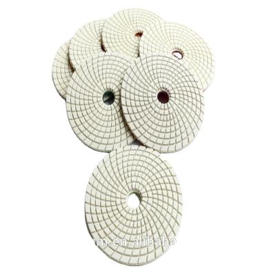 China Diamond Dry Concrete Polishing Pads-Gruis 50 Gruis 100 met Watermolen Te koop