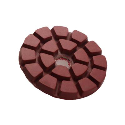 Cina Brown a 8 pollici Diamond Dry Polishing Pads 2.2mm con tempo stridente del breve ossido del cerio in vendita