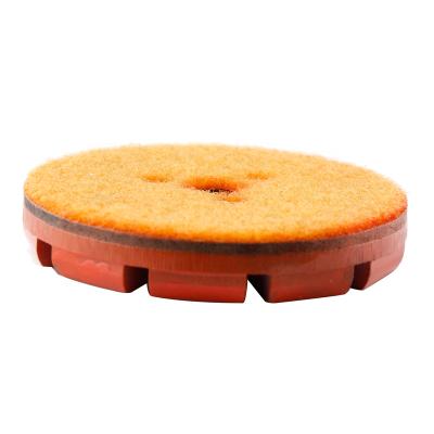 China Oranje Concreet Malende Schijfgruis 150 10mm Metaal Malend Blok Te koop