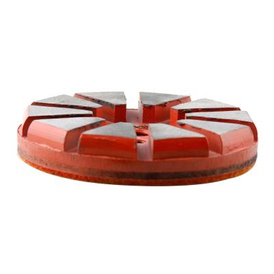 China Oranje Concreet Malende Schijfgruis 150 10mm Metaal Malend Blok Te koop
