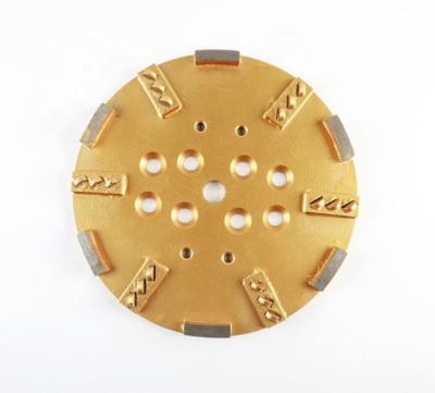 China 10“ Malende Schijf 250mm van PCD Duurzaam Diamond Floor Grinder Disc Te koop
