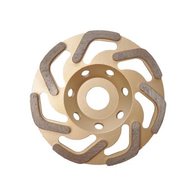 中国 125mm Lは利用できる角度粉砕機OEM/ODMが付いているダイヤモンドのコップの車輪を形づける 販売のため