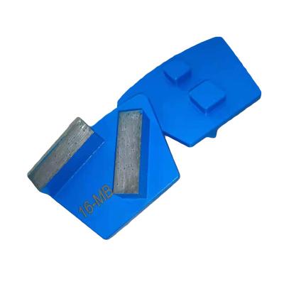 Cina Blocco stridente di calcestruzzo blu durevole, abrasivo concreto lucidato Diamond Tool in vendita