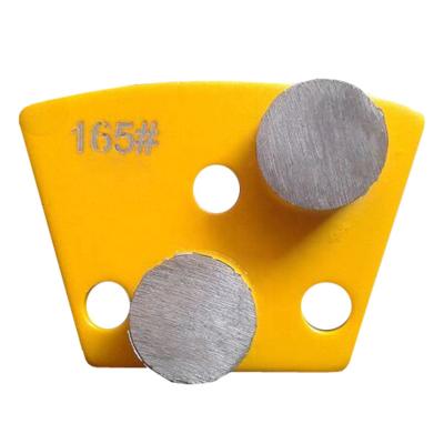 Cina La macinazione concreta dorata foggia 3 punto Diamond Floor Tool trapezoidale in vendita