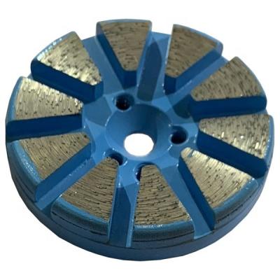 China OEM 10mm Diamond Floor Grinding Disc/Nat Droog Diamond Polishing Pads Te koop