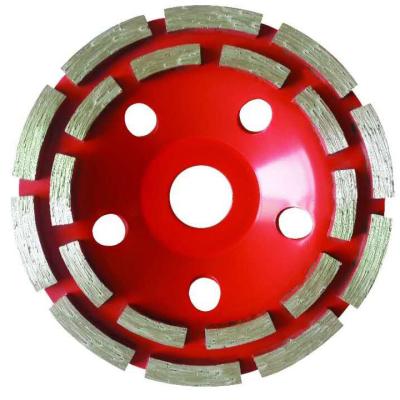 Cina La tazza ha modellato il legame concreto di 125mm Diamond Grinding Cup Wheel Metal in vendita