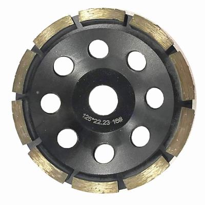 Cina La tazza ha modellato il legame concreto di 125mm Diamond Grinding Cup Wheel Metal in vendita