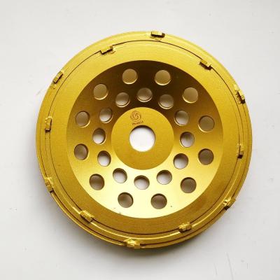 China Roda de moedura redonda 12 Seg de PCD 1/4 de 7 Diamond Cup Grinding Wheel à venda
