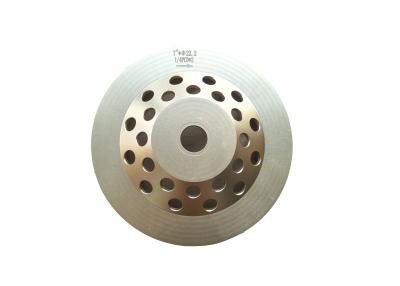 China Roda de moedura redonda 12 Seg de PCD 1/4 de 7 Diamond Cup Grinding Wheel à venda