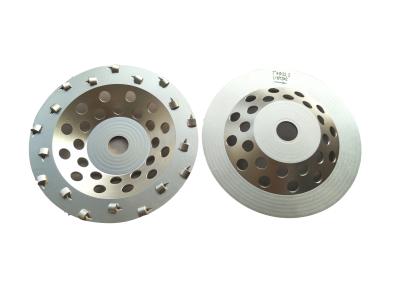 China Roda de moedura redonda 12 Seg de PCD 1/4 de 7 Diamond Cup Grinding Wheel à venda