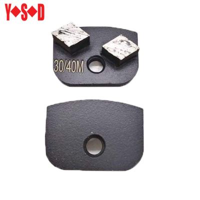 Cina 2 legame duro di Diamond Grinding Shoes 16# 36# di segmenti per il pavimento in vendita