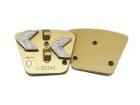 China PCD Epoxy Removal Tools Trapezoid Shape Size Customized With 3 Segment for sale