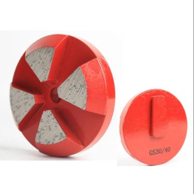 Chine 3inch Terrco-4seg Diamond Concrete Grinding Plate pour sec ou humide à vendre