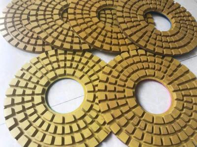 Cina Flexible Copper Bond Transitional Polishing Pads for removing scratches behind metal bond tools in vendita