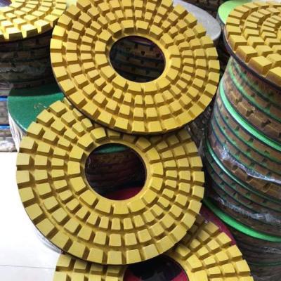 Cina Flexible Copper Bond Transitional Polishing Pads for removing scratches behind metal bond tools in vendita