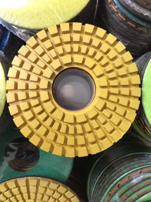 Cina Flexible Copper Bond Transitional Polishing Pads for removing scratches behind metal bond tools in vendita