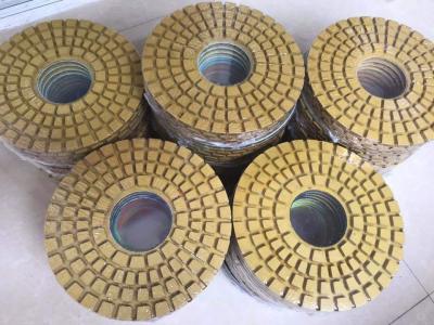 Cina Flexible Copper Bond Transitional Polishing Pads for removing scratches behind metal bond tools in vendita