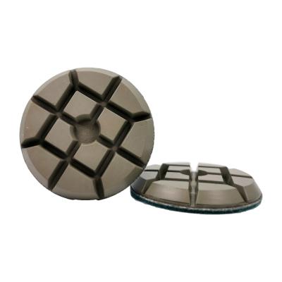 Cina Concrete transitional grinding pads (3pcs)#100 with ceramic bonding for concrete fine polishing in vendita
