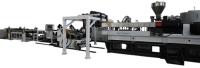 China Dual Screw PET 75 Pc Polycarbonate Sheet Extrusion Process Machine for sale