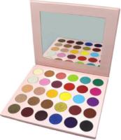 China Custom Empty Eyeshadow Palette 190-350G Cardboard Paper Recyclable Packaging for sale