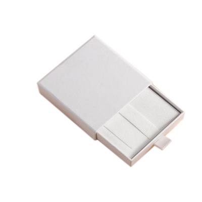 China Gleitende Fach-Geschenkboxen Gray Pink Velvet Magnetic Jewelry-Kasten-2mm zu verkaufen