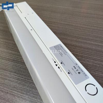 Cina 40W Tri Color regolabile LED Batten Fixture 4FT In Case in Acciaio Inossidabile Bianco Latte in vendita