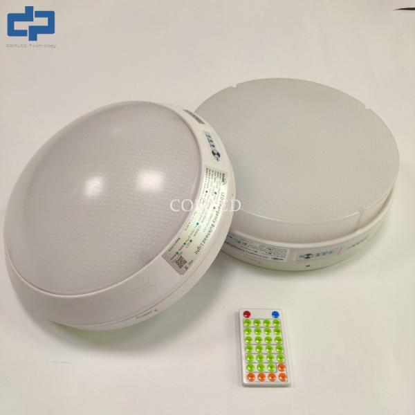 Quality LED Oyster Light Waterproof Daylight 5000 Kelvin White Round Led Ceiling Light for sale