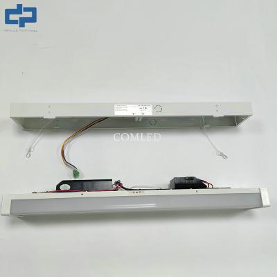 China Robust and Durable 4FT LED Batten Light with Emergency Battery IP20 IK10 industrial luminaires for sale