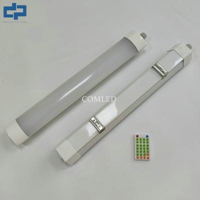 調光可能なLEDリニアライト器具 IP66工業用トリプルプルーフバテンライト 表面実装防湿型リニアLEDライトフィッティング 簡単配線エンジニアリングプロジェクト LED照明器具