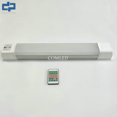 China 44w 5FT LED linear Light Fittings No Flicker Emergency IP65 Weatherproof led Battens Sensor dimming parking lot led batten lights tunnel lighting fixture for sale