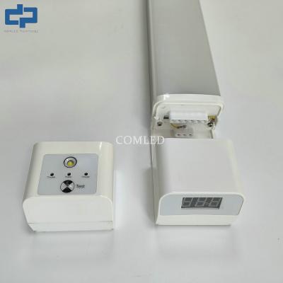 China 44w 5FT LED linear Light Fittings No Flicker Emergency IP65 Weatherproof led Battens Sensor dimming parking lot led batten lights tunnel lighting fixture for sale