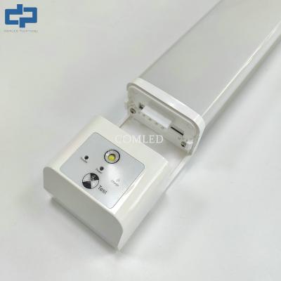 China Emergency 4FT 36W LED Batten Fixture With Sensor Dimming LED Tube Light for sale