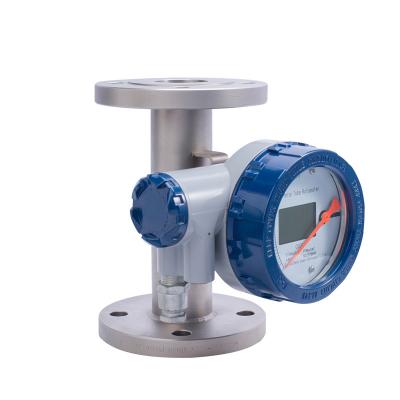 China Metallrohr-Rotor-Durchflussmesser Edelstahl-Gas-Flüssigkeitsdurchflussmesser gegen Korrosion zu verkaufen