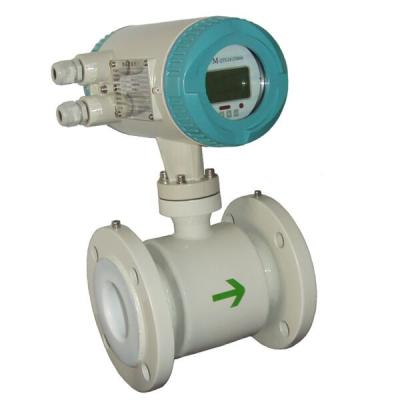 Cina Display intelligente elettromagnetico di misurazione del flusso di acqua in condotte di scarico 4-20 mA in vendita