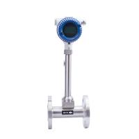 China Compressed Air Vortex Flow Meter with Pressure Temperature Compensation Pulse Output IP65 for sale