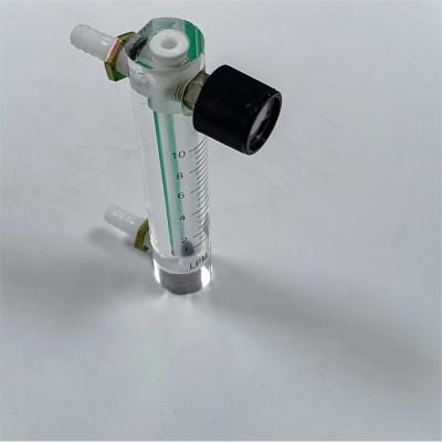 China Zuurstofbalkstroommeter 3-30lpm Zuurstofluchtgasstroommeter met klep Te koop