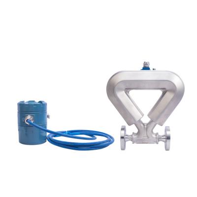 Cina Misuratore di flusso di massa di forza di Coriolis per la misurazione di gas e liquidi ad alta e bassa temperatura in vendita