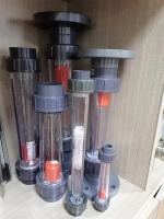 China Plastic Tube Rotameter DN15-DN100 0.6Mpa Chemical Light Industry Flow Meter for sale