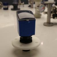 China Ultrasonic Liquid Level Meter 0-30m Range 24VDC Two-Wire 4-20mA Output IP68 for sale