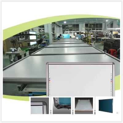 China Hot sales IR 10 fingers touch smart interactive whiteboard for education for sale