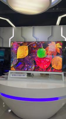 Cina Giocatore di pubblicità trasparente a 55 pollici del contrassegno 3G/di 4G OLED Digital in vendita
