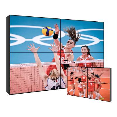 Cina 1.7mm Bezel 4k 55inch LG BOE SAMSUNG LG LCD Video Wall Display 700 Cd/M2 3,5mm 0,88mm in vendita