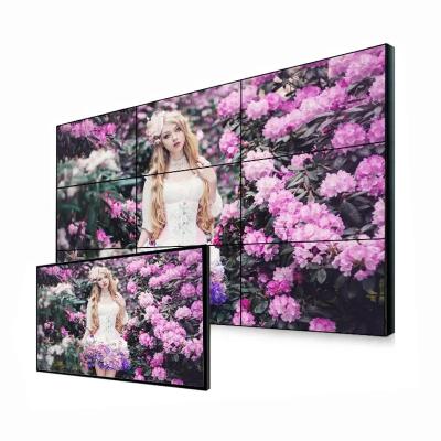 Cina parete 46 della visualizzazione della video unità di elaborazione della parete dell'affissione a cristalli liquidi di 1x3 2x2 3x3 multi 49 dell'interno a 55 pollici in vendita
