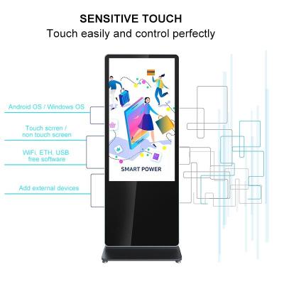Cina Arduino touch screen segnaletica digitale Android / Windows per interni / esterni in vendita