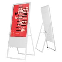 China 178° Viewing Angle Standing Led Advertising Screen Hdmi Vga Dvi Usb Response Time 5ms for sale